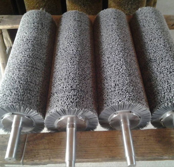 Pasokan besar berbagai sikat industri sikat kawat abrasif roller ...